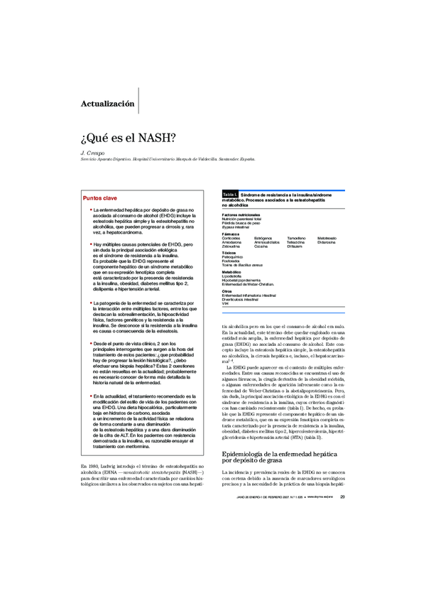 (PDF) Actualización ¿Qué es el NASH?