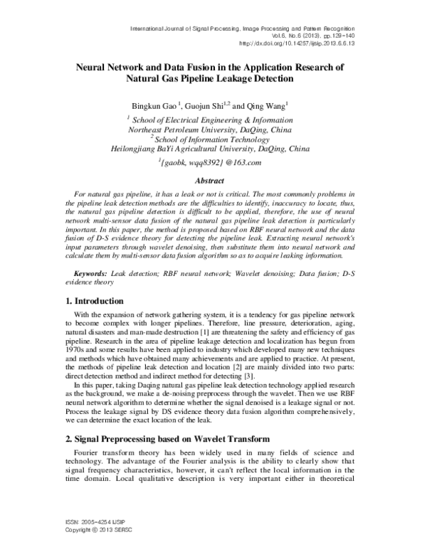 (PDF) Neural Network and Data Fusion in the Application Research of ...