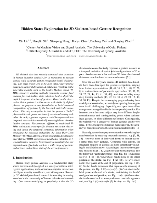(PDF) Hidden States Exploration for 3D Skeleton-Based Gesture Recognition (PDF) Hidden States Exploration for 3D Skeleton-Based Gesture Recognition