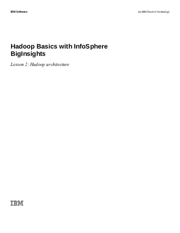Pdf Big Data And Hadoop