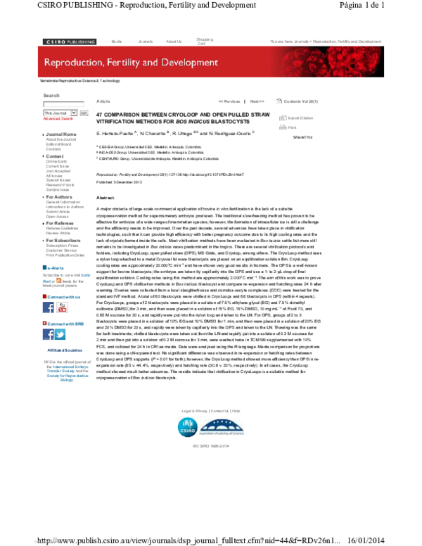 (PDF) 47 Comparison Between Cryoloop and Open Pulled Straw ...