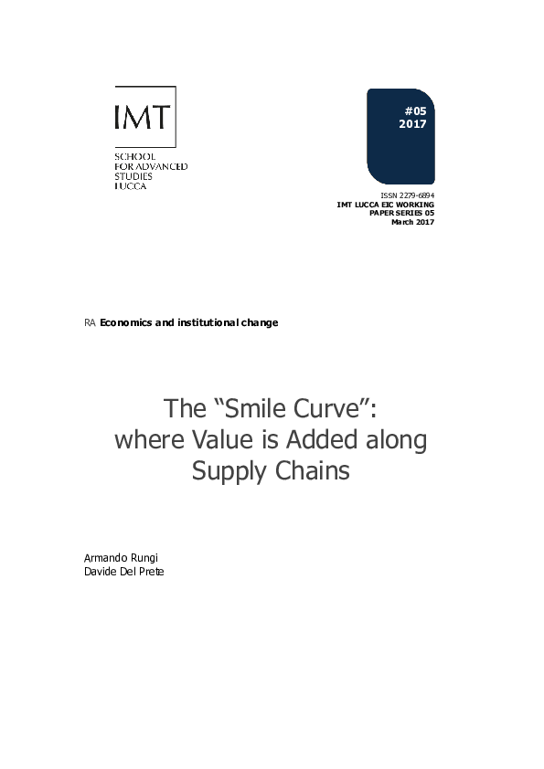 (PDF) Smile Curve': Where Value is Added Along Supply Chains