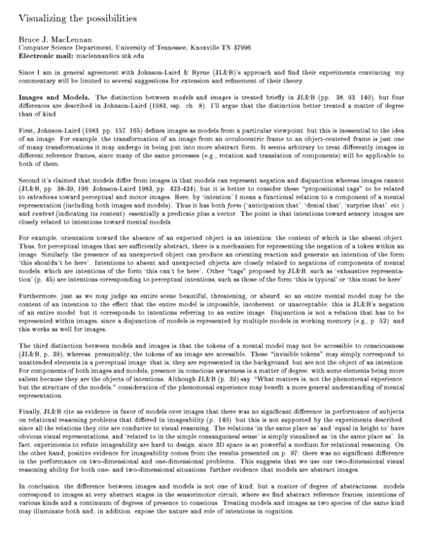 (PDF) Visualizing the possibilities | Bruce Maclennan - Academia.edu