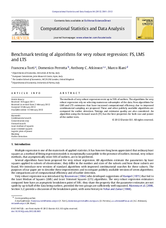 (PDF) Contents lists available at SciVerse ScienceDirect Computational ...