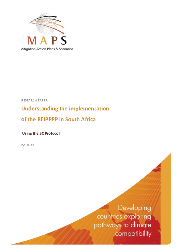 (PDF) Understanding the implementation of the REIPPPP in South Africa
