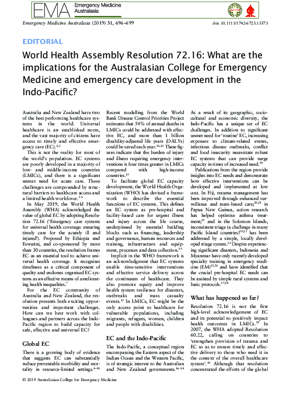 (PDF) World Health Assembly Resolution 72.16: What are the implications ...