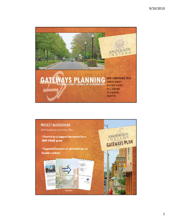 (PDF) Gateways Planning