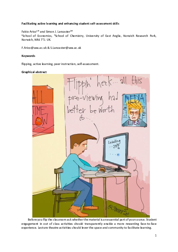 (PDF) Facilitating active learning and enhancing student self ...