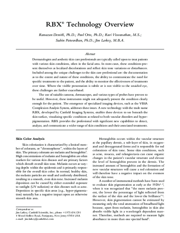 (PDF) RBX ® Technology Overview