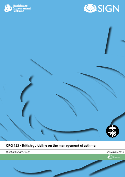 (PDF) BTS SIGN Asthma Guideline Quick Reference Guide 2016-