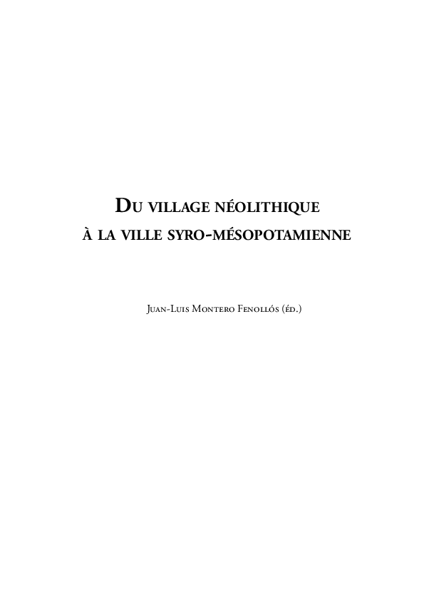 (PDF) Nouvelles données sur les architectures des sites natoufiens de ...