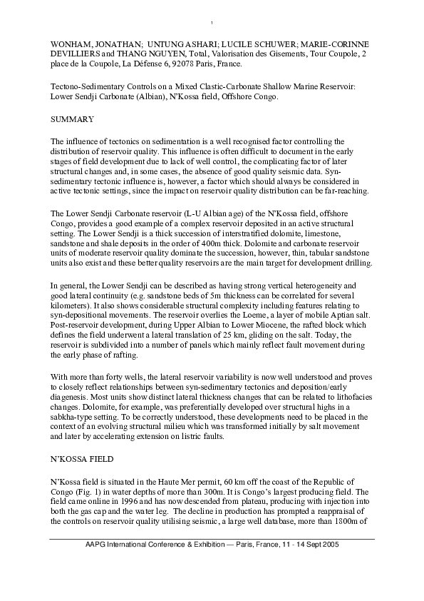 (PDF) Tectono-Sedimentary Controls on a Mixed Clastic-Carbonate Shallow ...