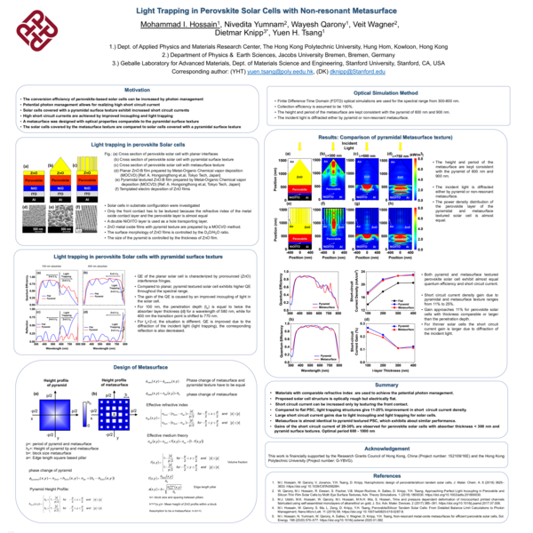 (PDF) Light Trapping in Perovskite Solar Cells with Non-resonant ...