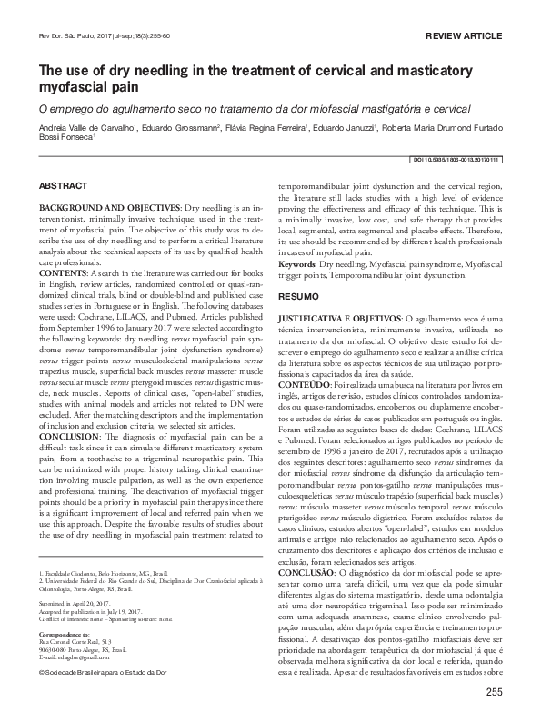 (PDF) Intra-articular administration in postoperative pain | Bruno ...