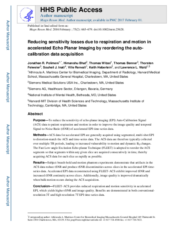 Pdf A Comparison Of Readout Segmented Epi And Interleaved Epi In High Resolution Diffusion