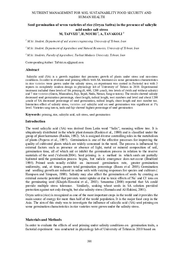 (PDF) Nutrient Management for Soil Sustainability Food Security and ...