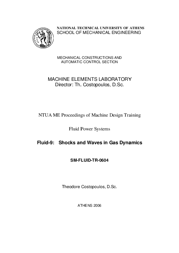 Pdf Shocks And Waves In Gas Dynamics