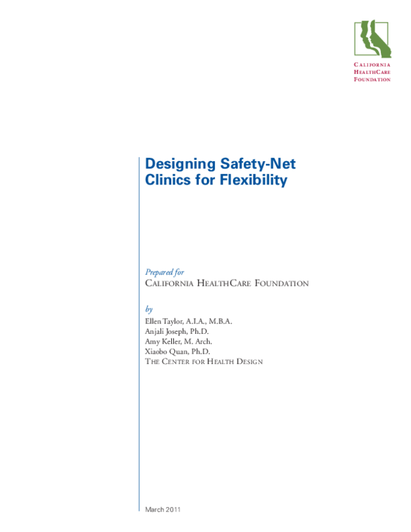 (PDF) Designing Safety-net Clinics for Flexibility