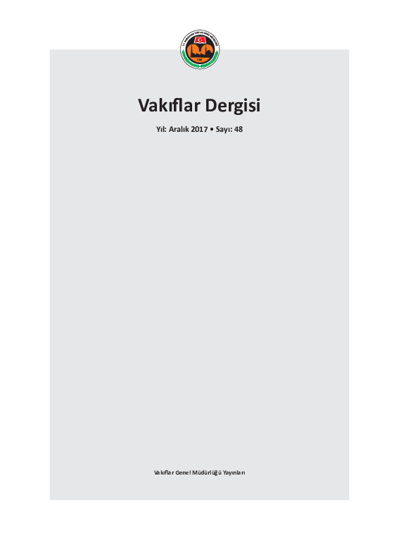 (PDF) Osmanlı’da İcâreteyn Uygulaması Hakkında Yeni Değerlendirmeler