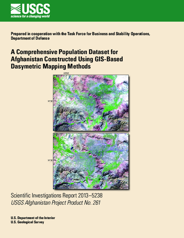 (PDF) A comprehensive population dataset for Afghanistan constructed ...