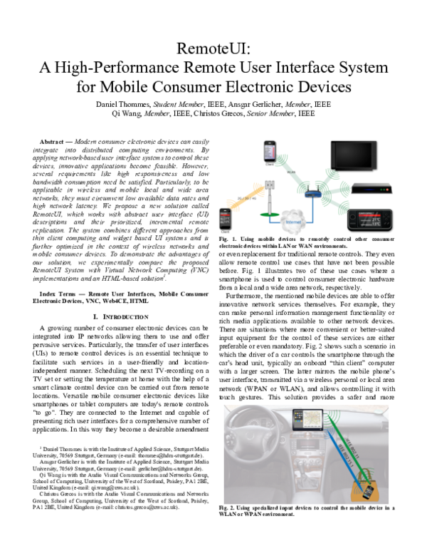 (PDF) RemoteUI: A high-performance remote user interface system for ...
