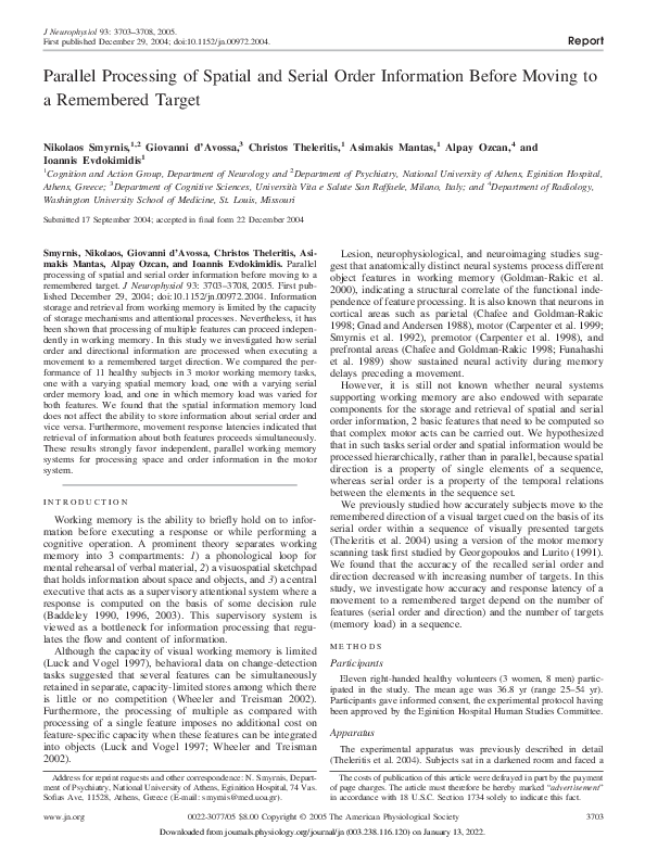 (PDF) a Remembered Target