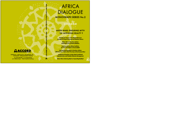 (PDF) «Water Wars: enduring myth or impending reality?» | Hussein ...