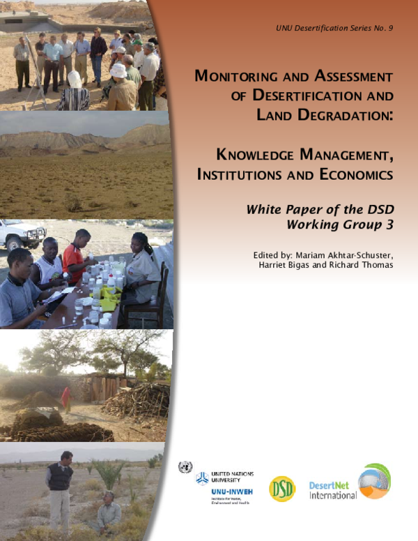 (PDF) Monitoring and Assessment of Desertification and Land Degradation ...