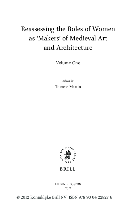 (PDF) 12 Melisende of Jerusalem: Queen and Patron of Art and ...