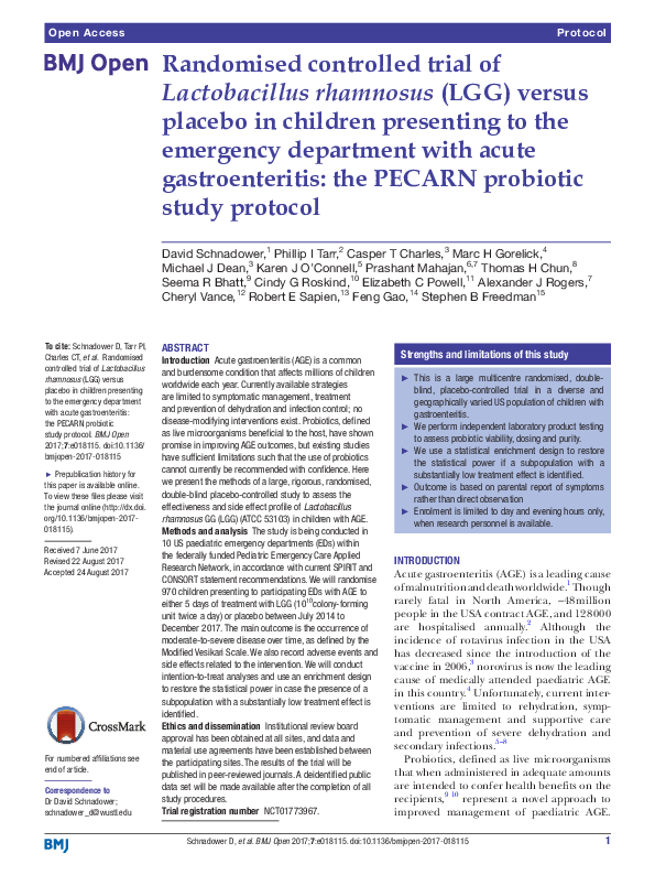 (PDF) Randomised controlled trial of Lactobacillus rhamnosus (LGG ...