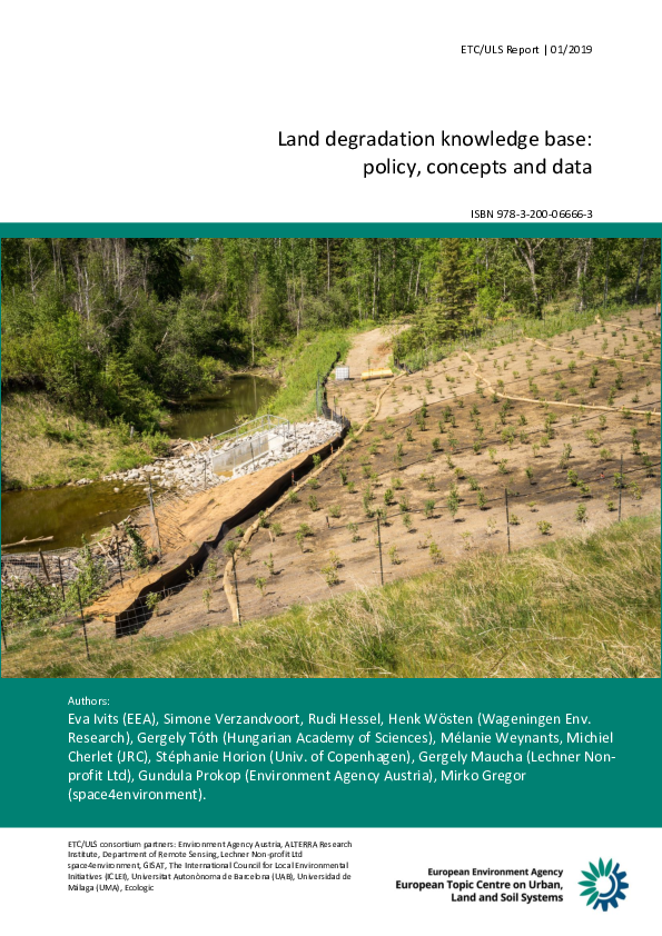 (PDF) ETC/ULS Report 2019/1: Land degradation knowledge base: policy ...