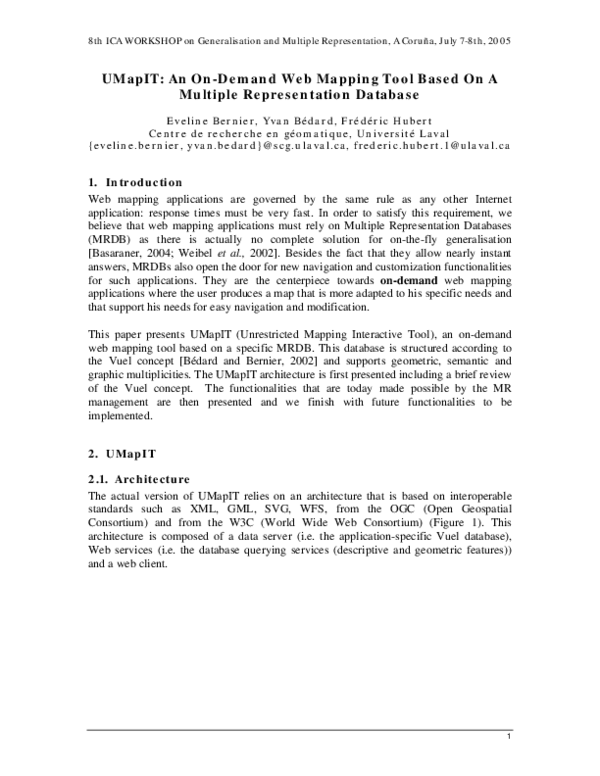 (PDF) UMapIt: An on-demand web mapping tool based on a multiple ...