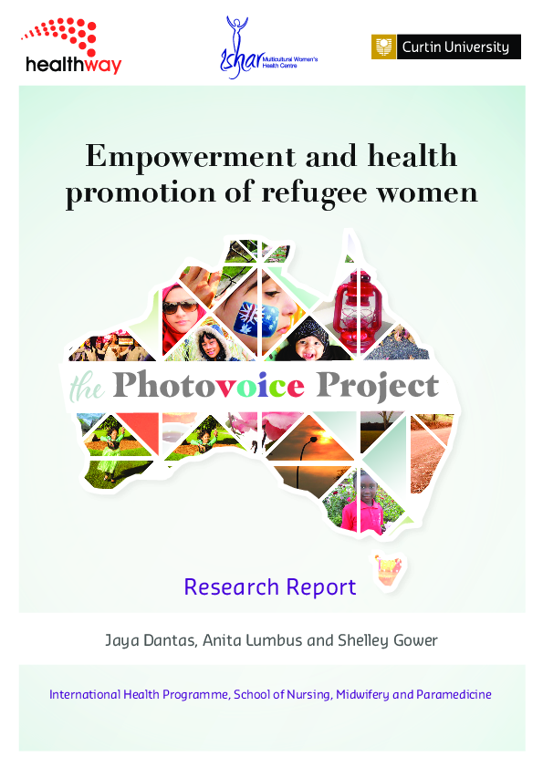 (PDF) Empowerment and health promotion of refugee women