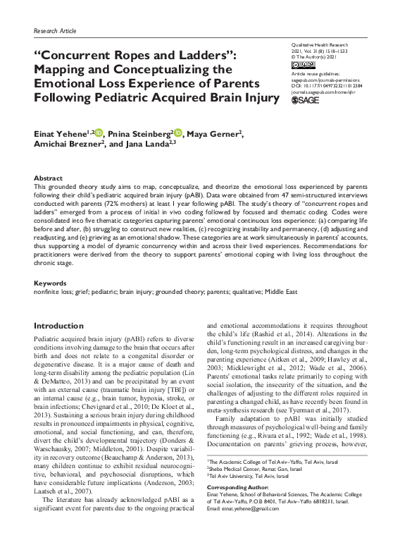 (PDF) “Concurrent Ropes and Ladders”: Mapping and Conceptualizing the ...