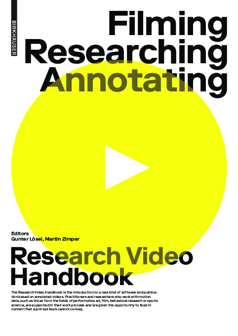 (PDF) Filming Researching Annotating: Research Video Handbook