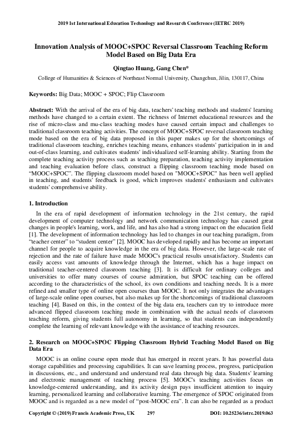 (PDF) Significance's of Implementing Blockchain Technology: Trust and ...