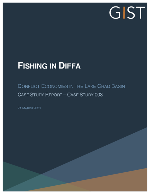 (PDF) FISHING IN DIFFA CONFLICT ECONOMIES IN THE LAKE CHAD BASIN