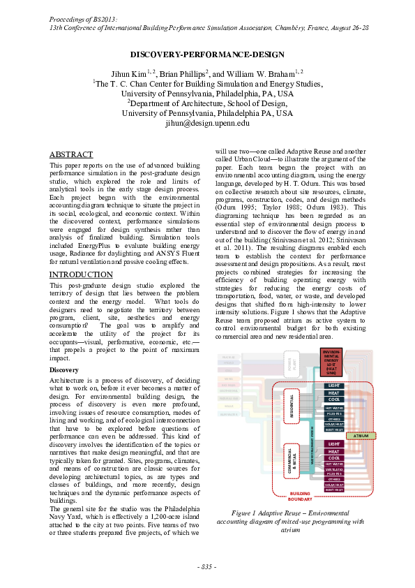 (PDF) Discovery-Performance-Design