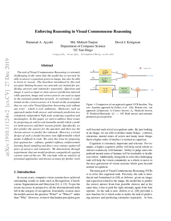 (PDF) Enforcing Reasoning in Visual Commonsense Reasoning | Mehrab Tanjim - Academia.edu