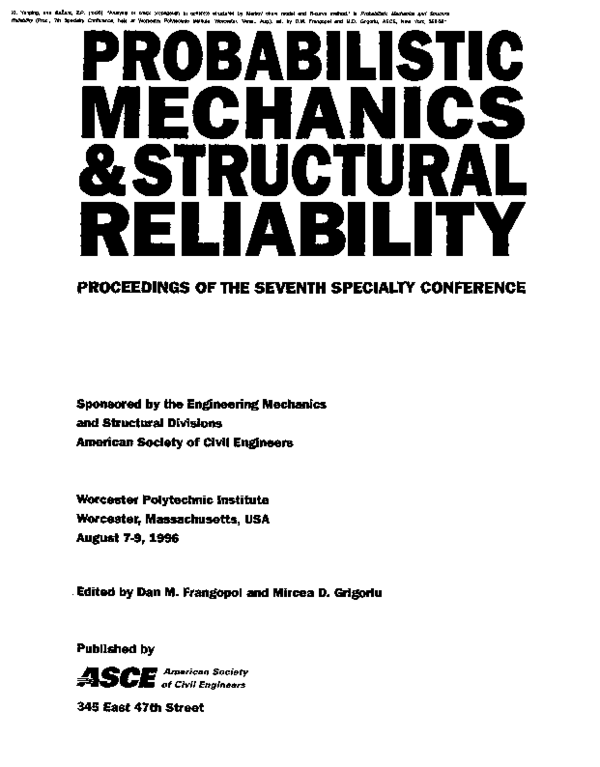 (PDF) Analysis of Crack Propagation in Concrete Structures by Markov Chain Model and R-curve Method