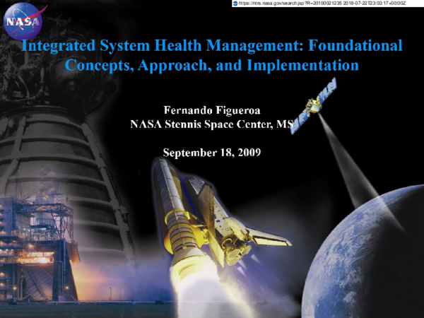 (PDF) Integrated System Health Management: Foundational Concepts ...