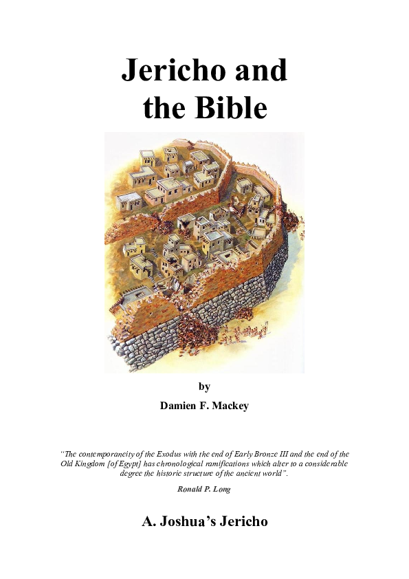 (DOC) Jericho and the Bible