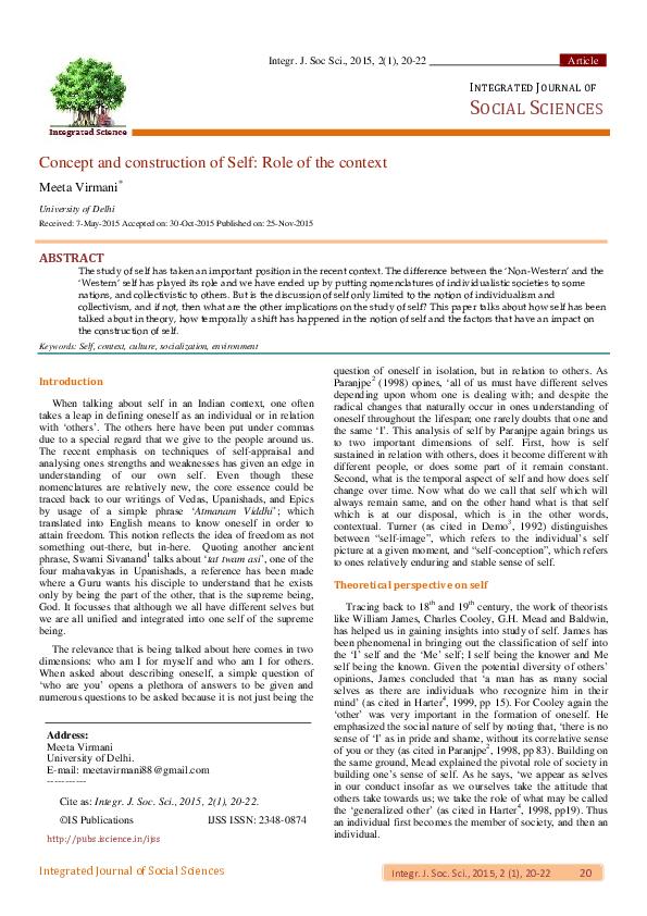(PDF) INTEGRATED JOURNAL OF SOCIAL SCIENCES Concept and construction of ...