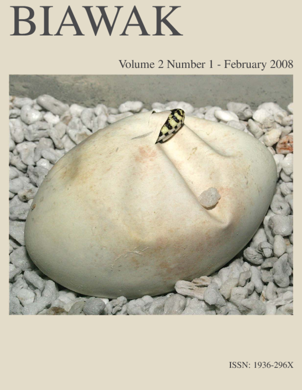 (PDF) BIAWAK Quarterly Journal of Varanid Biology and Husbandry Editor ...