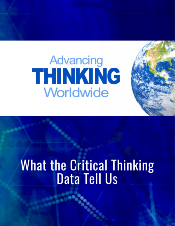 (PDF) What the Critical Thinking Data Tell Us | Peter A Facione ...