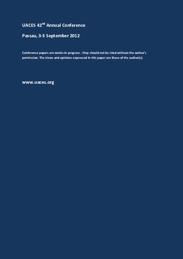 (PDF) Power to the European Supervisory Authorities: Explaining the ...