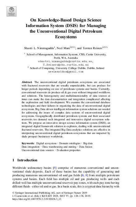 (PDF) On Knowledge-Based Design Science Information System (DSIS) for ...