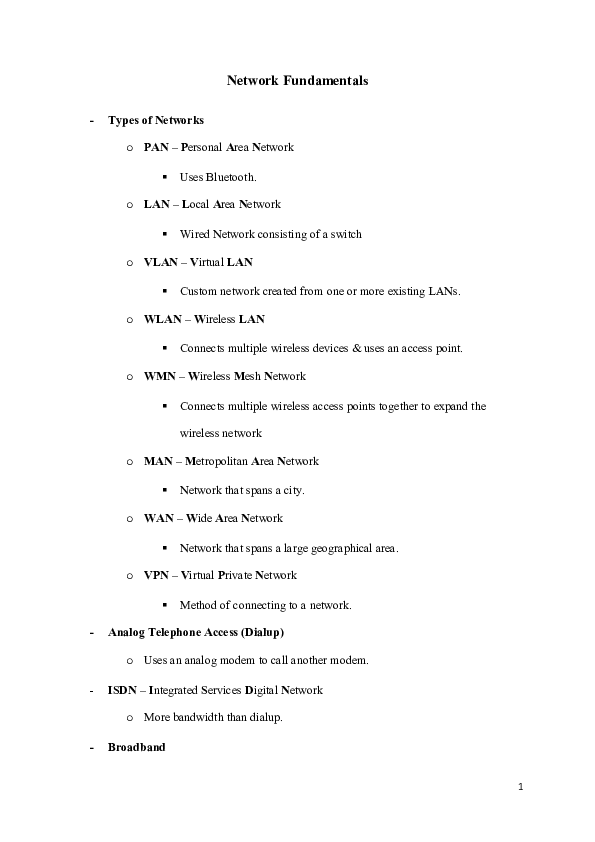 (DOC) Essential Network Principles Explained