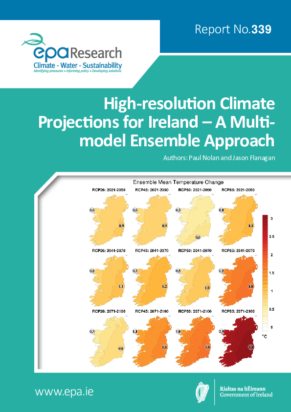 (PDF) High-resolution Climate Projections for Ireland – A Multi-model ...