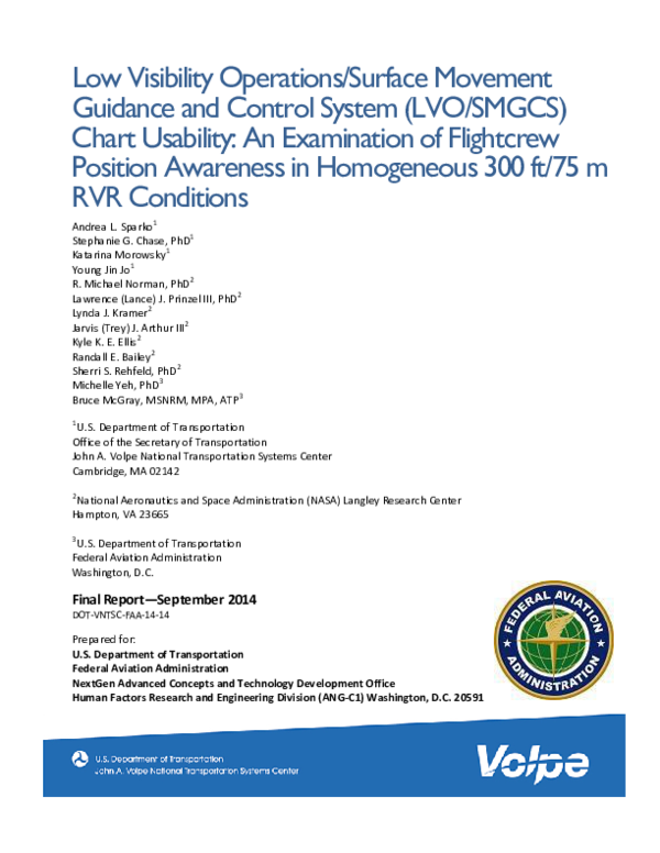 (PDF) Low Visibility Operations/Surface Movement Guidance and Control ...